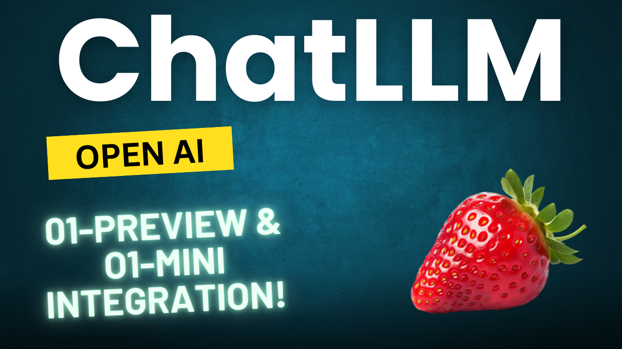 Unveiling OpenAI's O1 and O1-Mini Models: A Deep Dive into ChatLLM Teams Integration - Kingy AI
