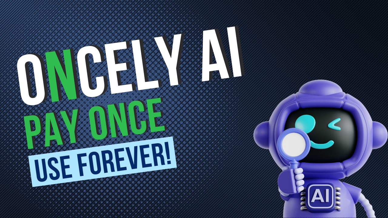 Oncely AI - No More Subscription Fees! Pay Once For AI Apps. - Kingy AI