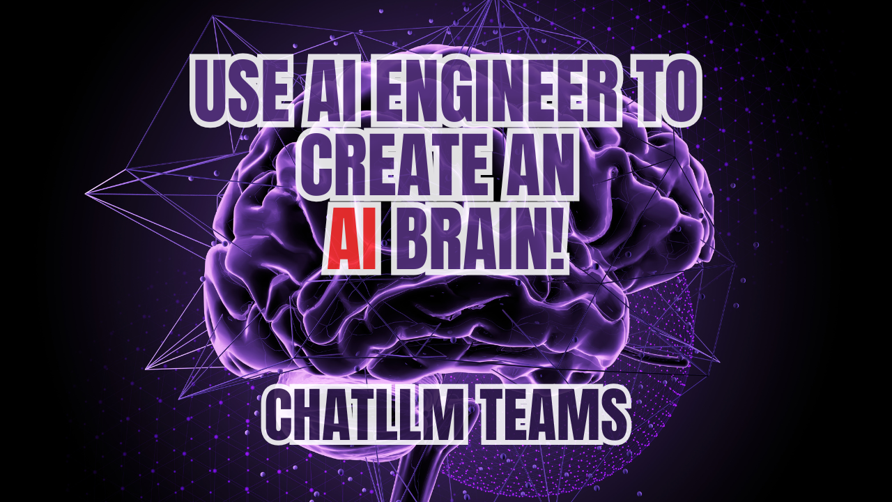 Creating a Real-Time AI Brain with ChatLLM Teams - Kingy AI