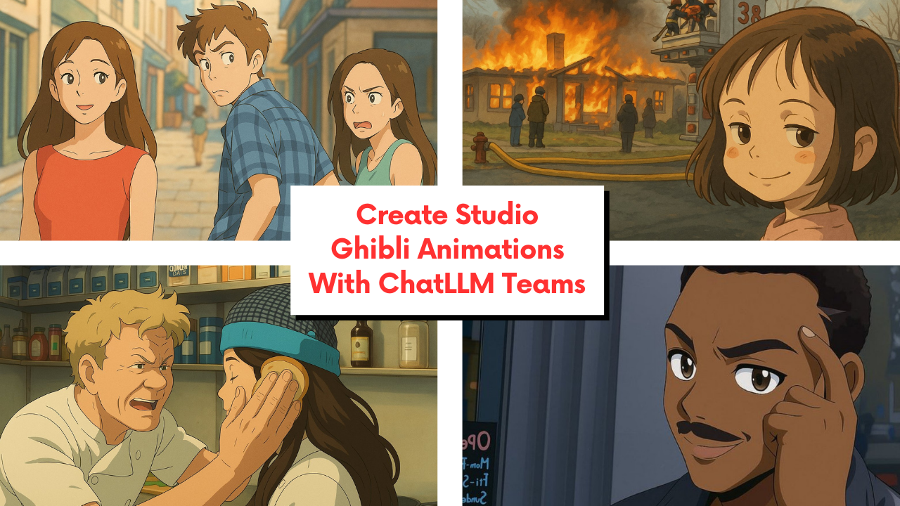 How to Create Studio Ghibli Style AI Videos with ChatGPT-4o and ChatLLM Teams - Kingy AI