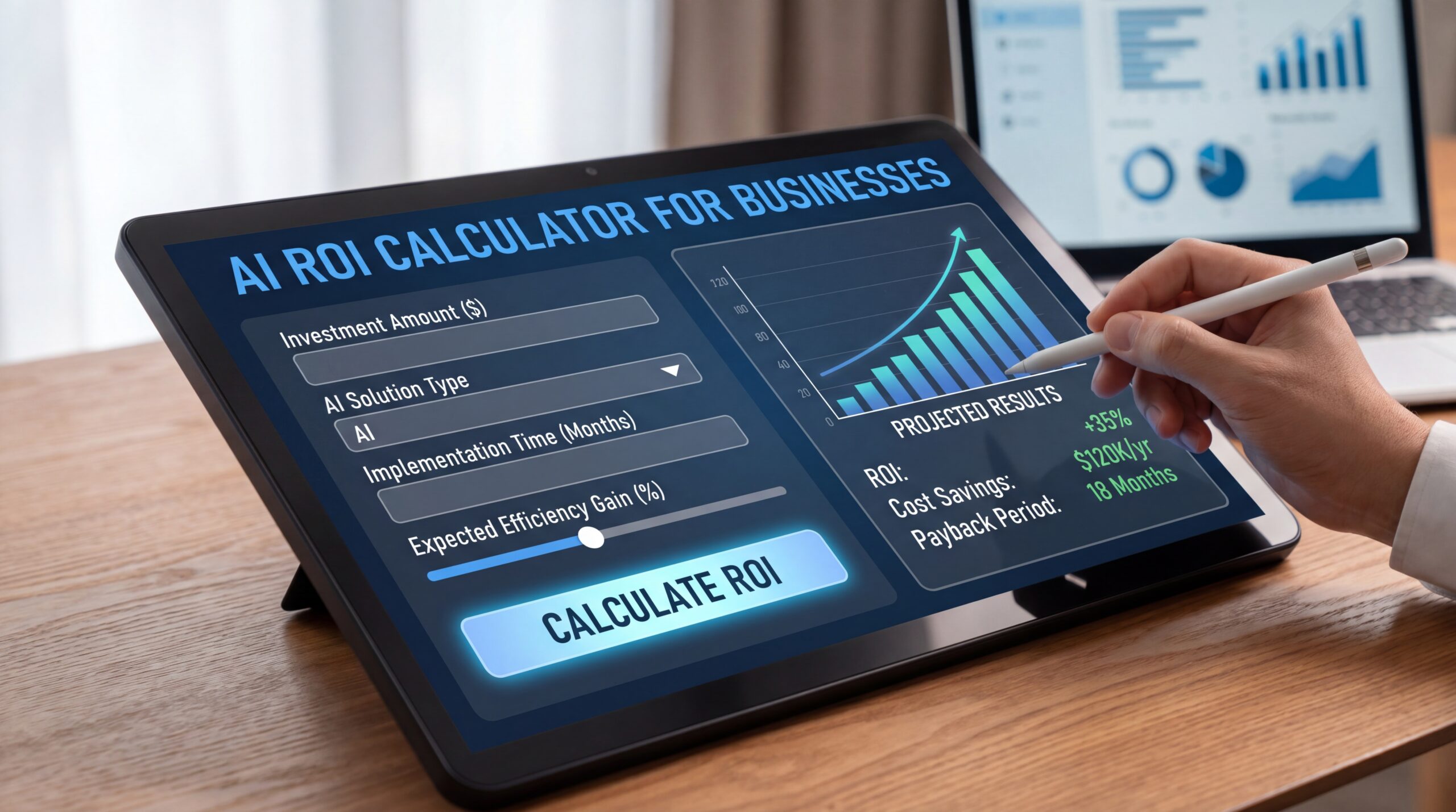 AI ROI Calculator for Businesses - Kingy AI