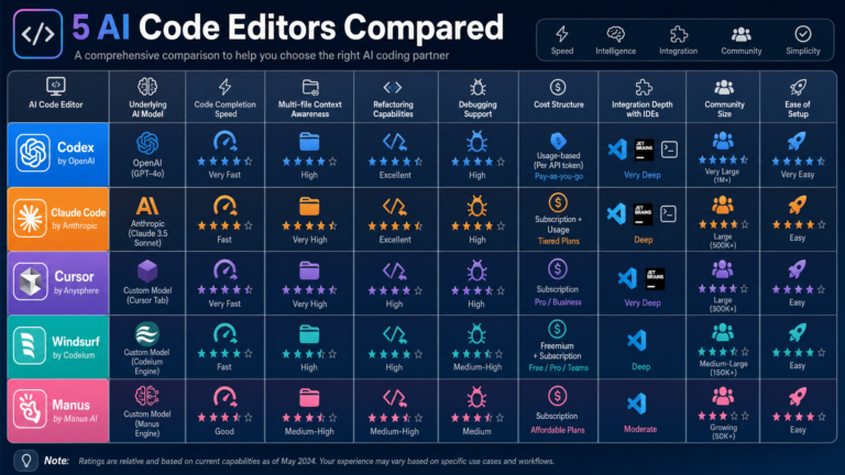 Codex vs Claude Code vs Cursor vs Windsurf vs Manus: A Practical Map of ...